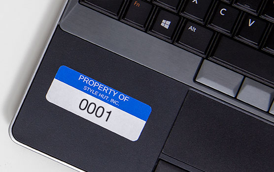 Laser Inventory Tags